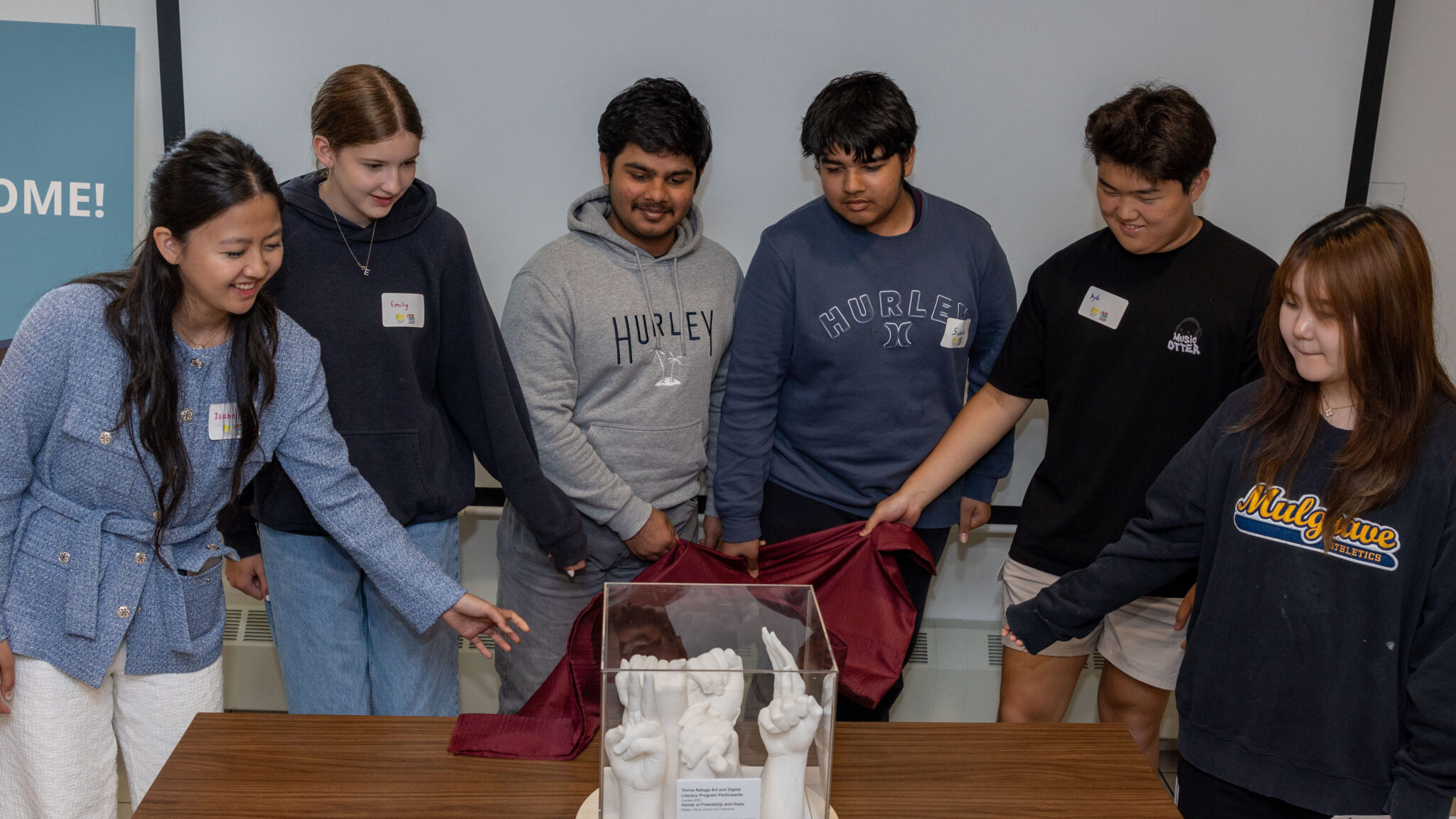 Young newcomers unveil new 3D art project | Immigrant Services Society ...